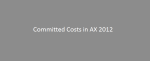 Committed Costs in Project Management in Microsoft Dynamics AX 2012 ...