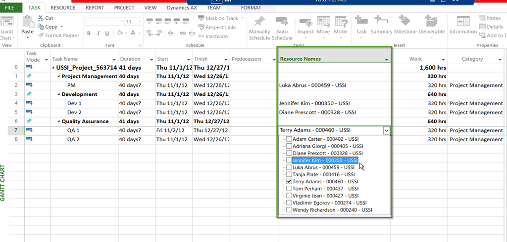 Manage Projects With Integration of Microsoft Dynamics AX 2012 R2/R3 with Microsoft Project ...
