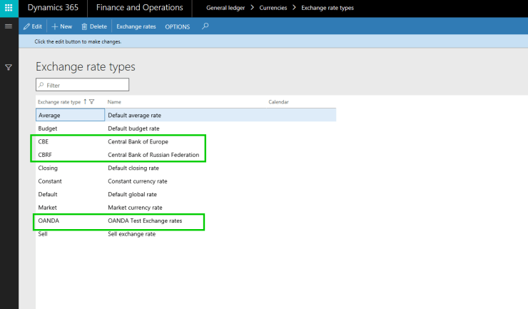 Configure Currency exchange rate providers and import exchange rates ...