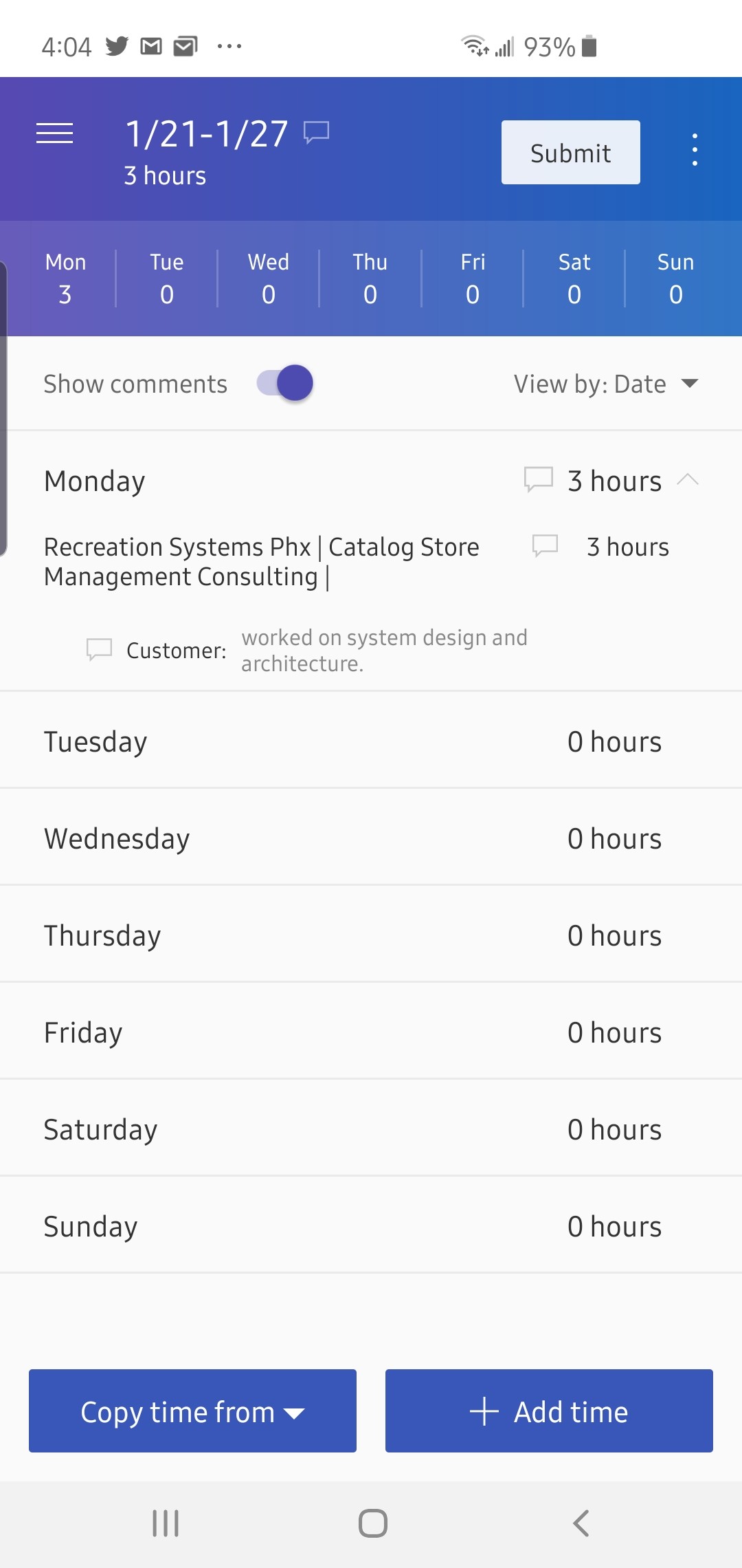 Dynamics 365 Project Timesheets Mobile app – Seamless Project timesheet ...