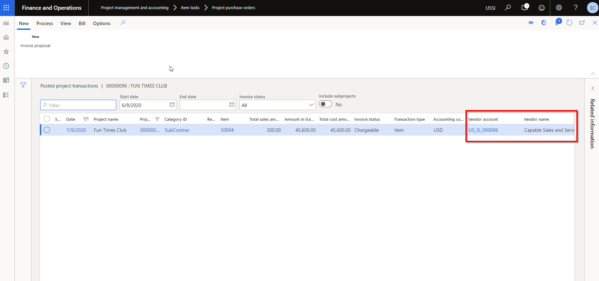 Useful new features under Project accounting module of Dynamics 365 ...