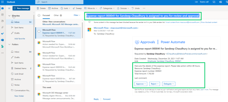 Workflow work item approvals in D365 F&O using Microsoft Power Automate ...